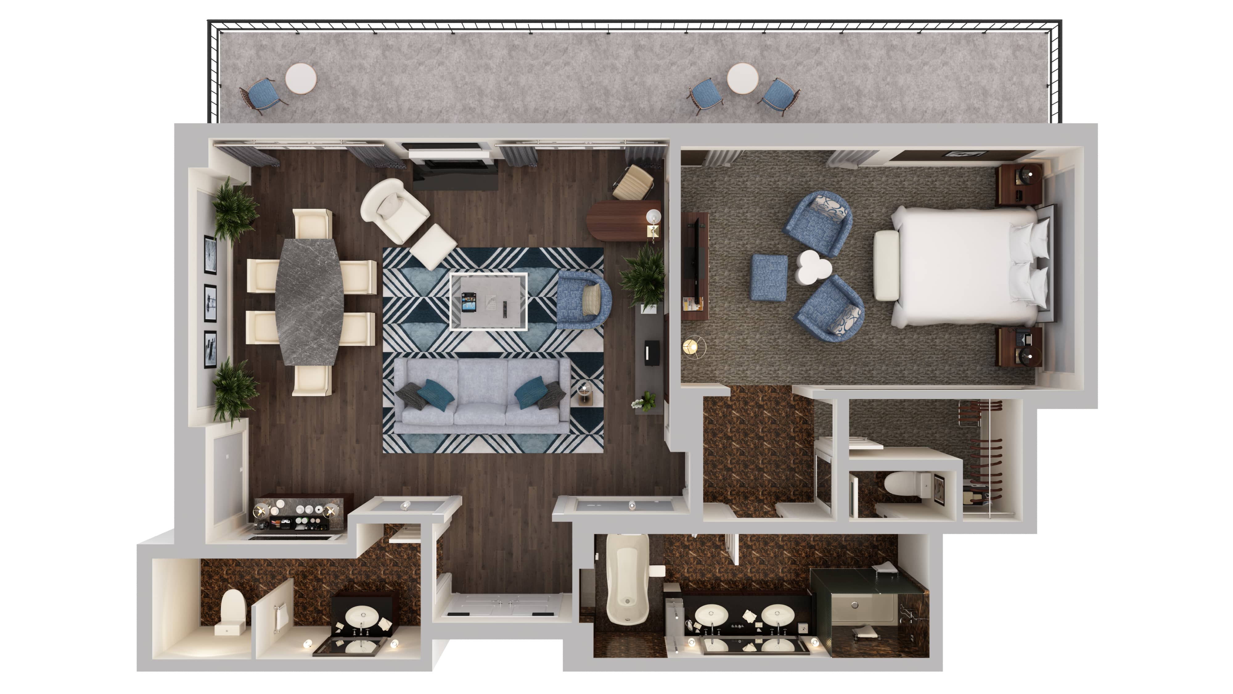 Ambassador Suite | Beverly Hills Accommodation | Beverly Wilshire