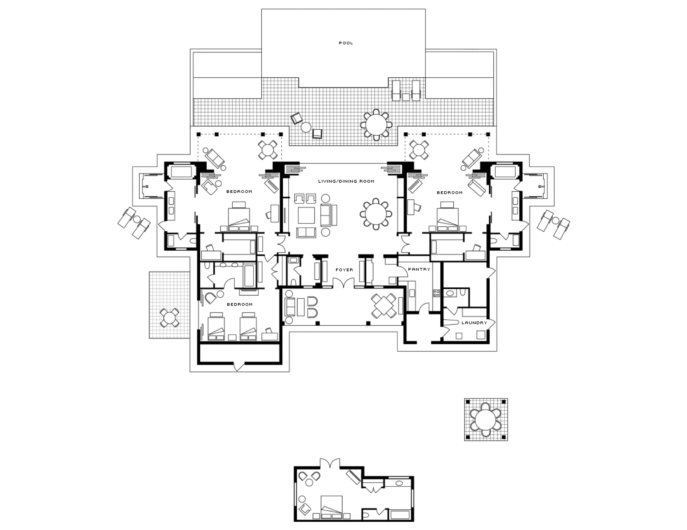 Bahamas Villa Residence | Four-Bedroom | The Ocean Club Resort