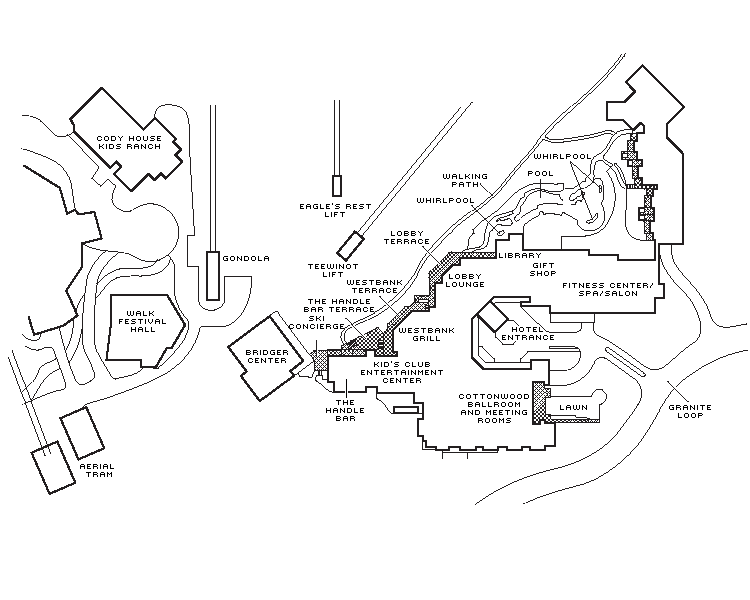 Jackson Hole Maps Jackson Hole Central Reservationsmaps Map Of The