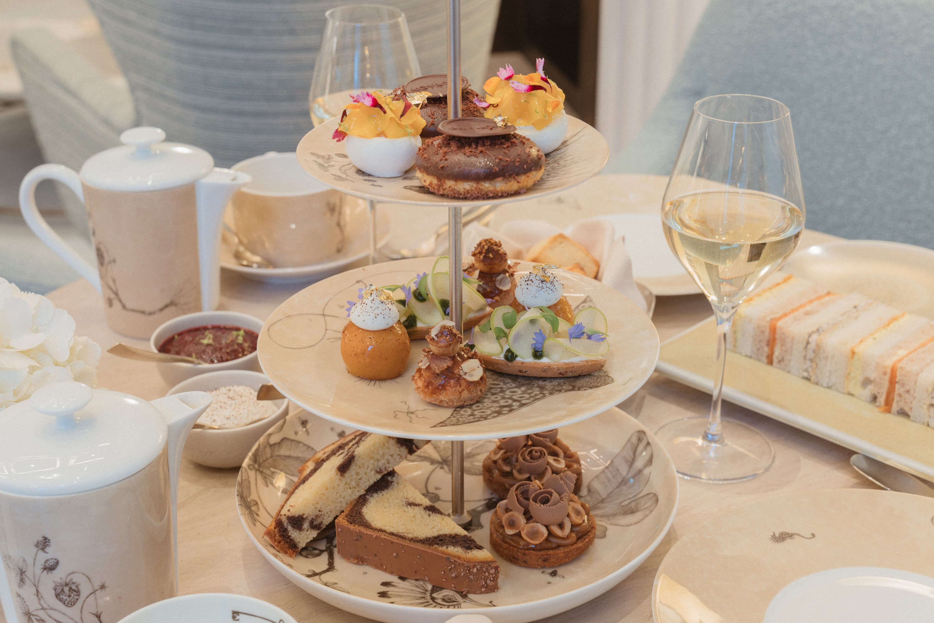 Easter Afternoon Tea at Michelin-Starred Pavyllon London at Four ...