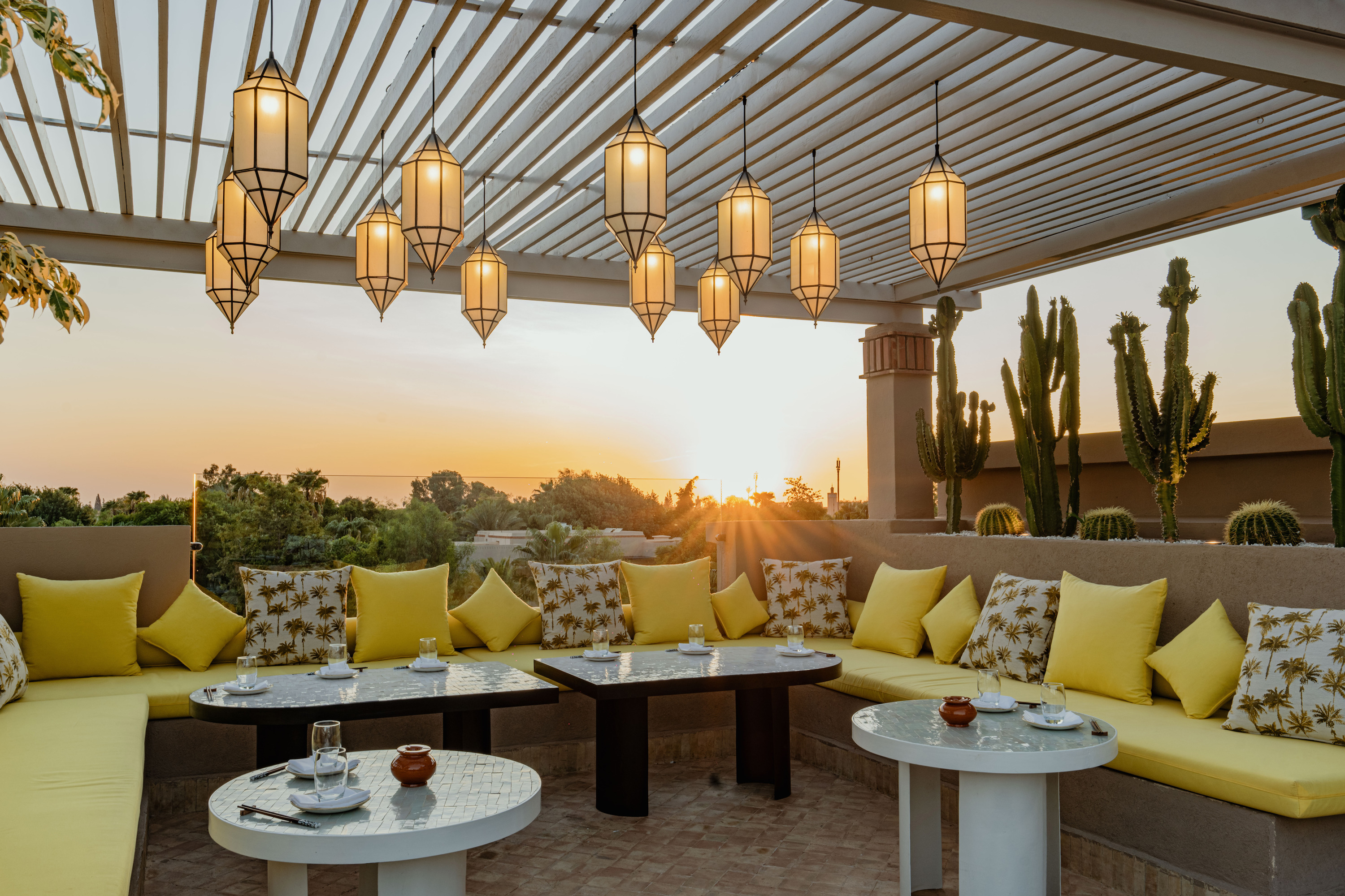 Zest Rooftop Bar at Four Seasons Resort Marrakech Welcomes Isa ...