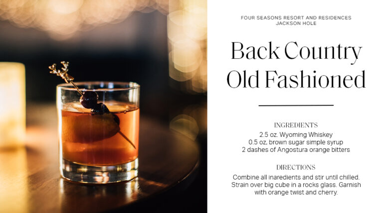 Winter Cocktails You Have to Try | Four Seasons